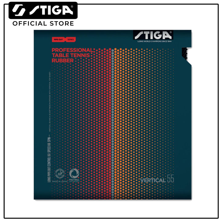 STIGA Vertical 55 Table Tennis Rubber | Lazada PH
