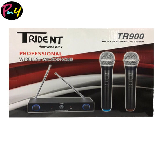 TRIDENT WIRELESS MIC TR-900 | Lazada PH