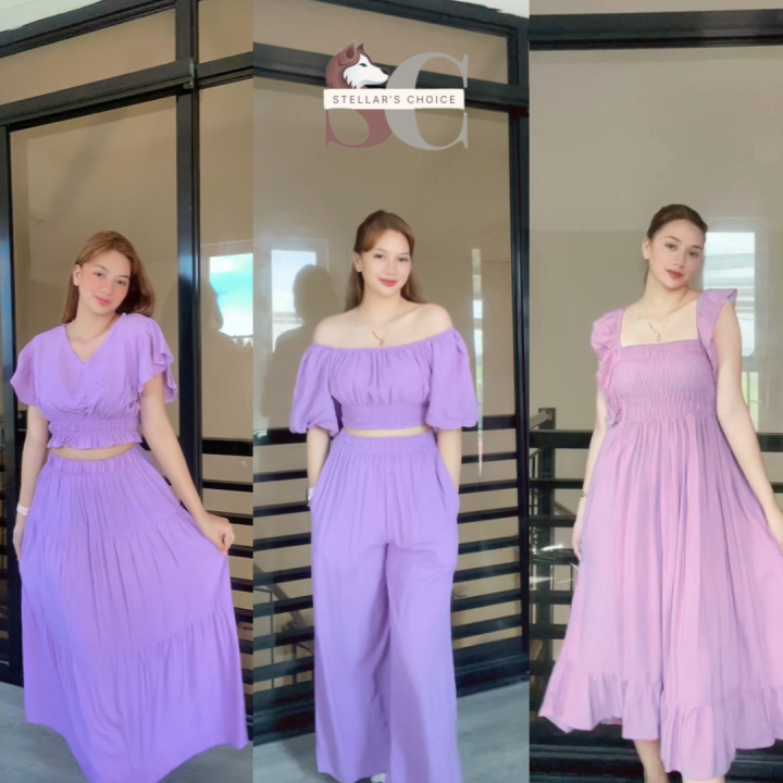 SC Purple, Lilac, Lavender Mauve Collection of Dresses and Coordinates ...