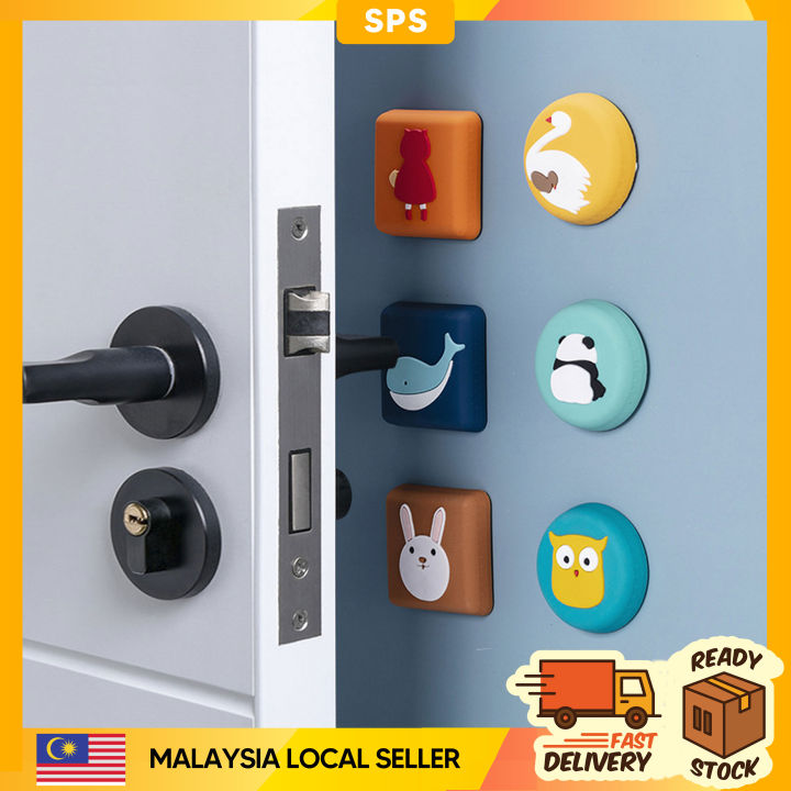 SPS CARTOON DOOR ANTI HIT BUMPER PAD/ SOFT RUBBER DOOR STOPPER/ WALL ...