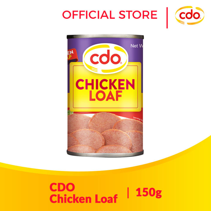 CDO Chicken Loaf Classic 150g | Lazada PH