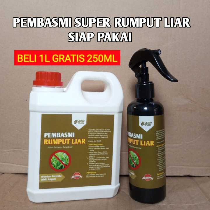 Cairan Obat Semprot Pembasmi Rumput Liar Gulma ilalang Alang Alang ...