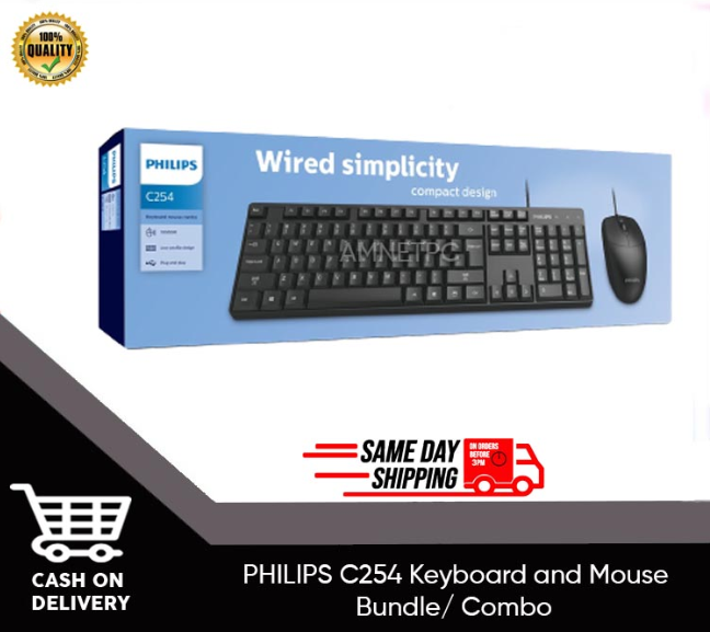 SmartPcTech Best Buy PHILIPS C254 BestBuy Quality Keyboard and Mouse ...