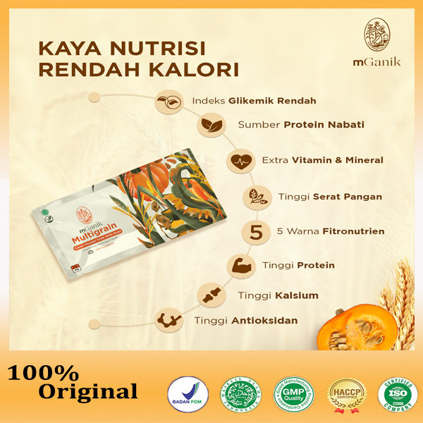 [ORIGINAL ] Mganik Multigrain / Obat Diabetes / Obat Colesterol ...