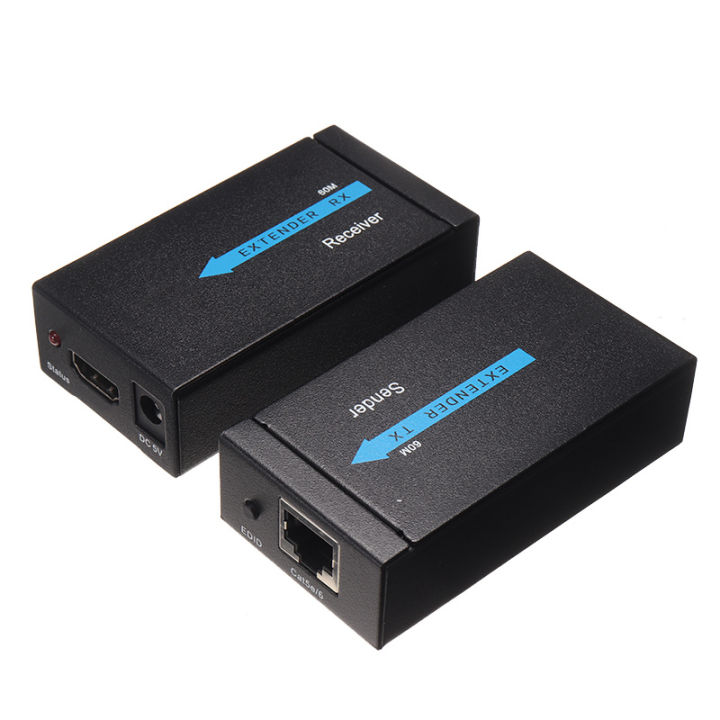 60M HDMI Extender Repeater 1080p 3D HDMI-compatible Transmitter ...