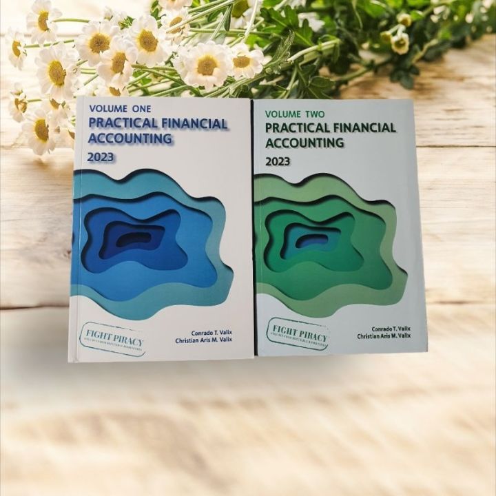 Practical Financial Accounting volume 1 & 2 2023 By Valix | Lazada PH