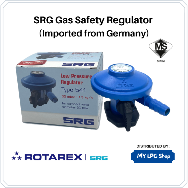 SRG GAS REGULATOR | GERMAN IMPORTED | SIRIM CERTFIED | DOMESTIC SAFETY ...