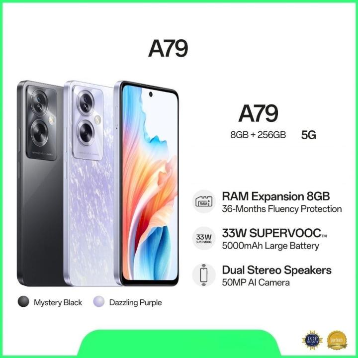 A79 5G 8GB/256GB [Dsual Stereo Speakers, 33W SUPERVOOC, 5000mAh Large ...