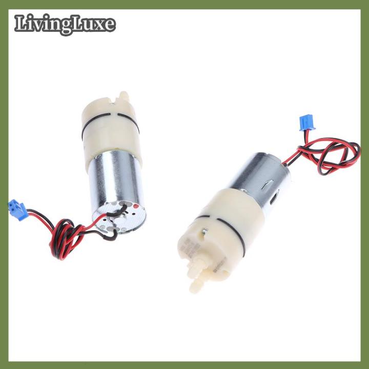 LivingLuxe DC 3.7V 5V 6V 7.4V Micro 370 Motor Water Pump Self Priming Mini Water Pump Silent ...