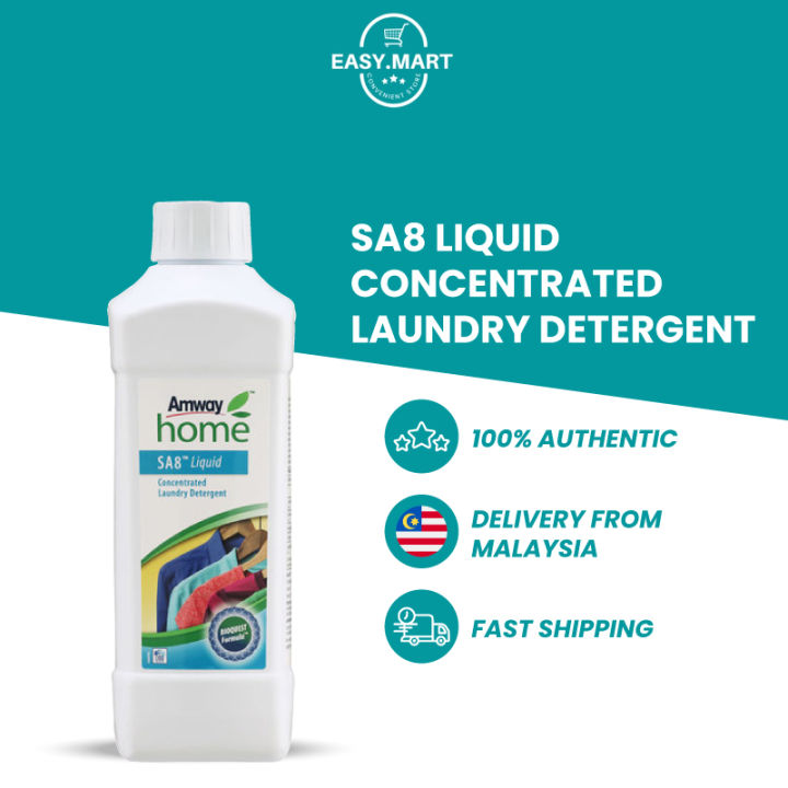 READY STOCK SA8 Liquid Concentrated Laundry Detergent - 1L | Lazada
