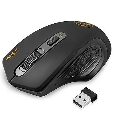 Chuột không dây wireless iMice E1800 có đèn led chống mỏi tay cho ...