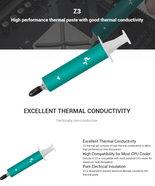 Deepcool Z3 High Performance Thermal Paste original deepcool thermal ...