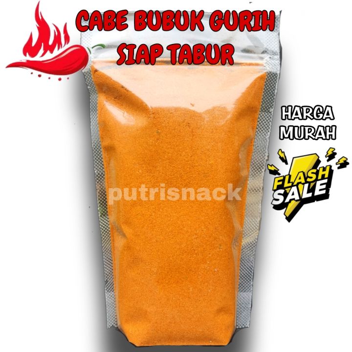 Cabe Bubuk Gurih / Cabe Bubuk siap tabur 100gr | Lazada Indonesia