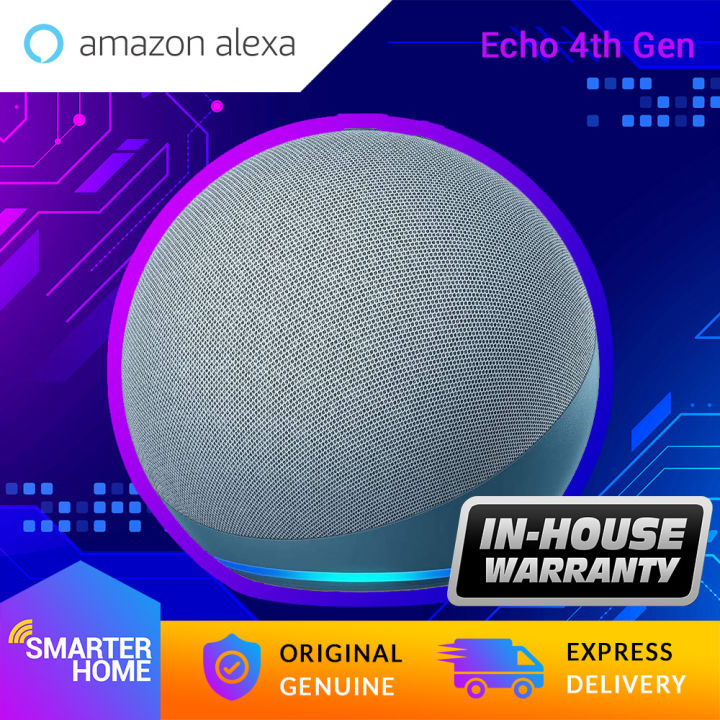 ⚡️ Amazon Echo 4 (4th Gen / 2020) - Smart speaker with premium sound ...