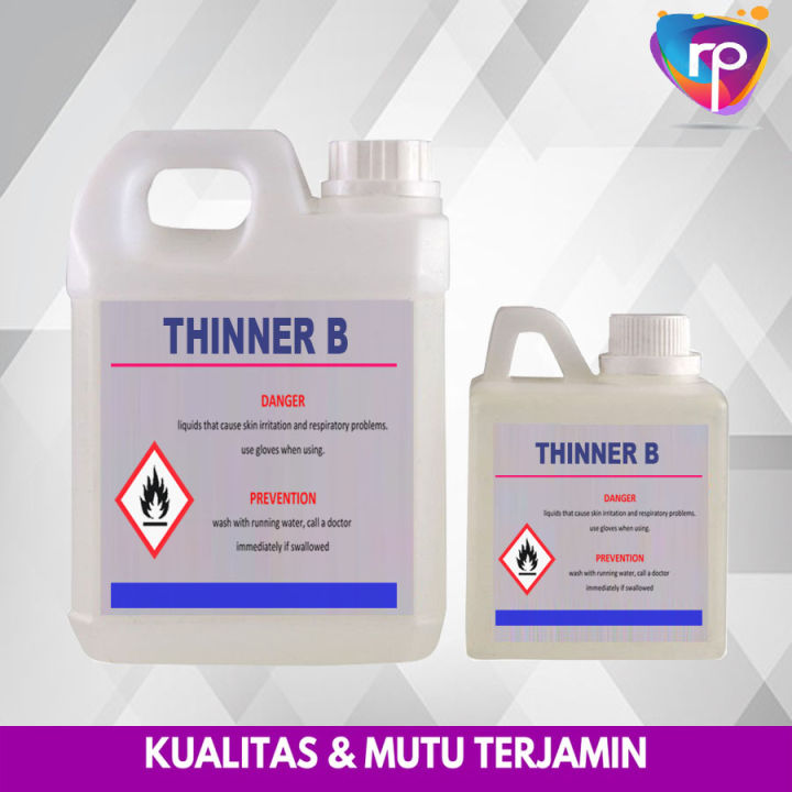 Thinner B Pengencer Cat Kayu dan Besi | Lazada Indonesia