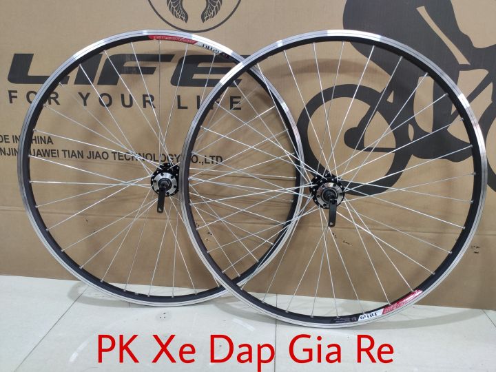 Vành xe đạp đan sẵn 700C, Bộ vành xe đạp bánh 700C, Vành Alexrims cao ...