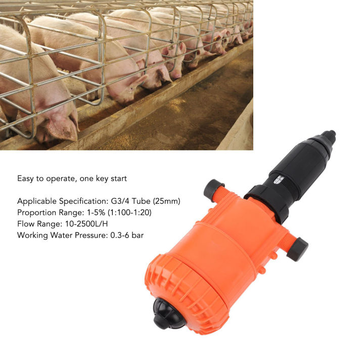 Fertilizer Injector Dosing Pump Fertilizer Dispenser Injector G3/4 Male ...