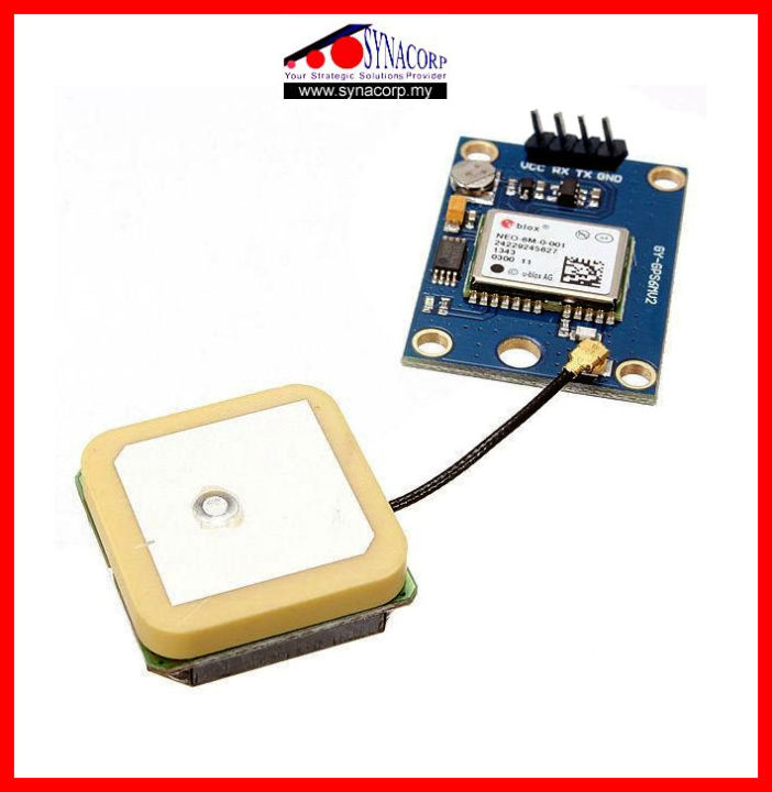 SOLDERED & TESTED! Arduino GY-NEO-6M / NEO-8M GPS Module c/w Antenna ...