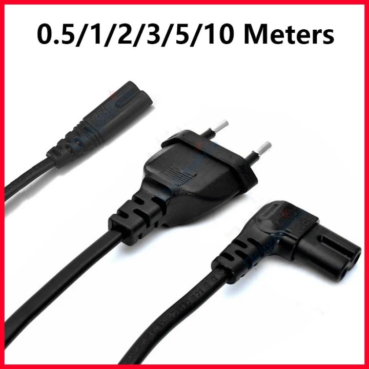 【IN stock extension cord】 EU Power Cable Cord IEC C7 AC Power Supply ...