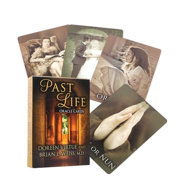 Past Life Oracle Cards: A 44-Card Deck and Guidebook Cards Family Tarot ...