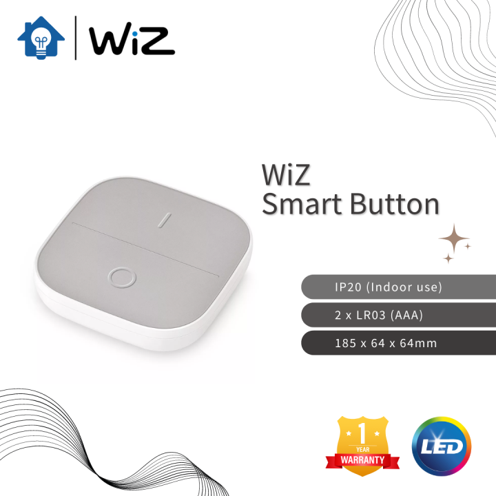 WIZ Indoor Wall Smart Button IP20 | Lazada
