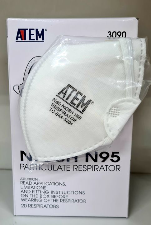 ATEM 3090 N95 (AUSTRALIA) Flat Vertical Mask | Lazada