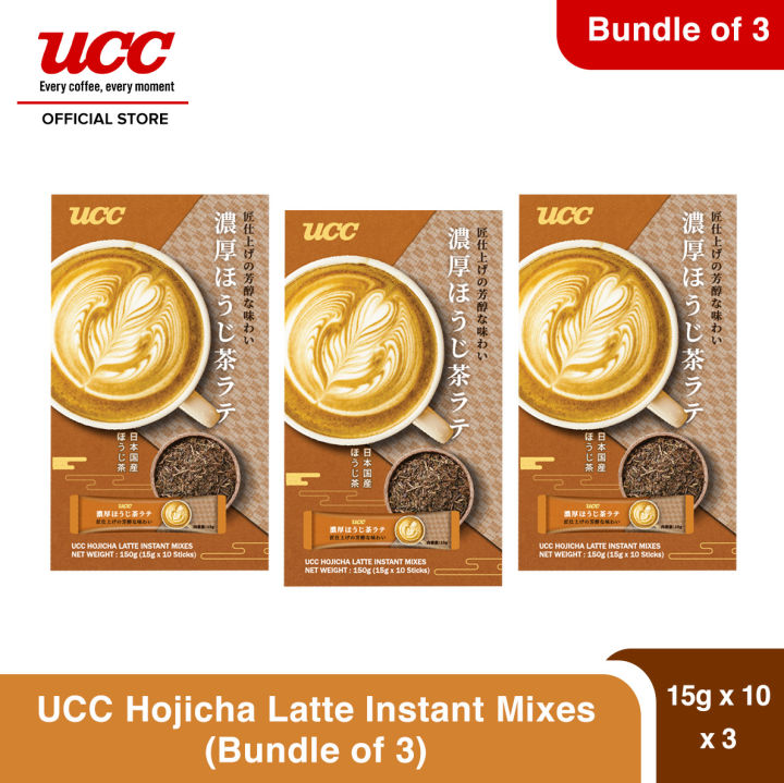 UCC Hojicha Tea Latte Instant Mixes 150g (Bundle of 3) | Lazada PH