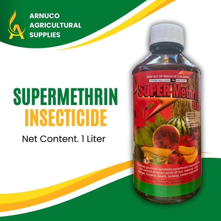 SUPER-methrin 5EC Insecticide (Cypermethrin) 500ml / 1Liter | Lazada PH