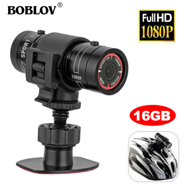 Boblov F9 HD1080p จักรยานเสือภูเขาจักรยานกีฬาการกระทำกล้องรถจักรยานยนต์ ...
