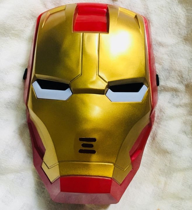 หน้ากากไอรอนแมน Iron Man Mask มีไฟที่ตา | Lazada.co.th