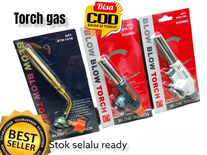 Manual Gas Torch Pematik Api Alat Pembakar Makanan Industri Las ...