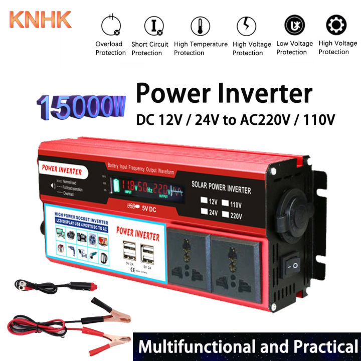 KNHK Multifunctional Smart Power Inverter 15000W/10000W/8000W/6000W ...