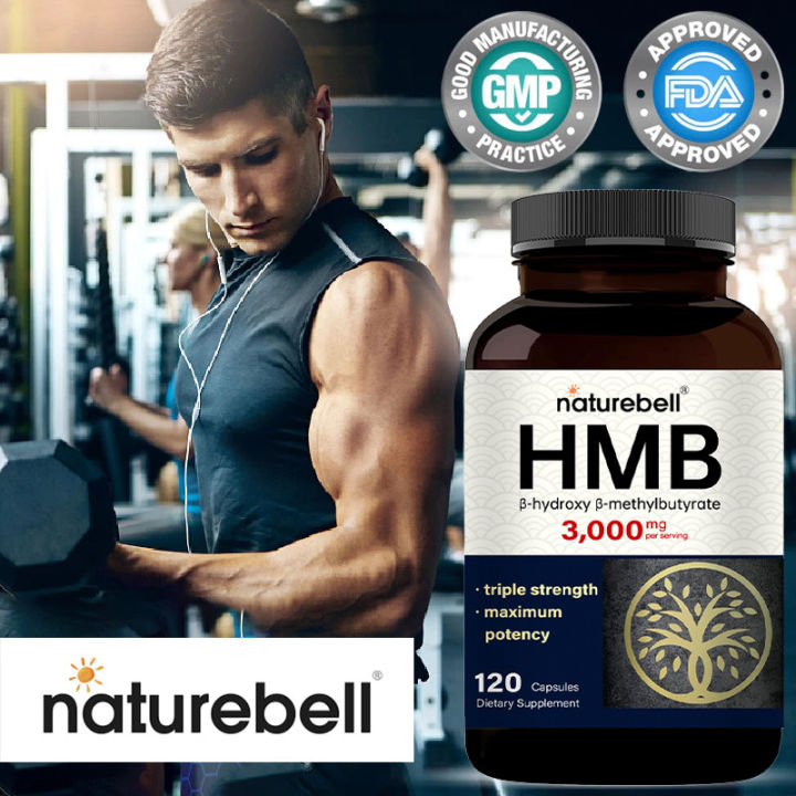 NatureBell HMB Capsules Accelerates Muscle Fiber Repair Fitness ...