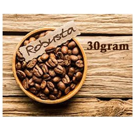 PREMIUM BIJI KOPI ROBUSTA (COFFEE BEAN) Ready Stock - 30g | Lazada