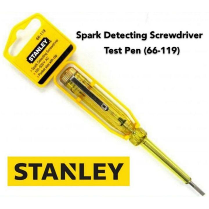 STANLEY VOLTAGE TESTER TEST PEN | Lazada