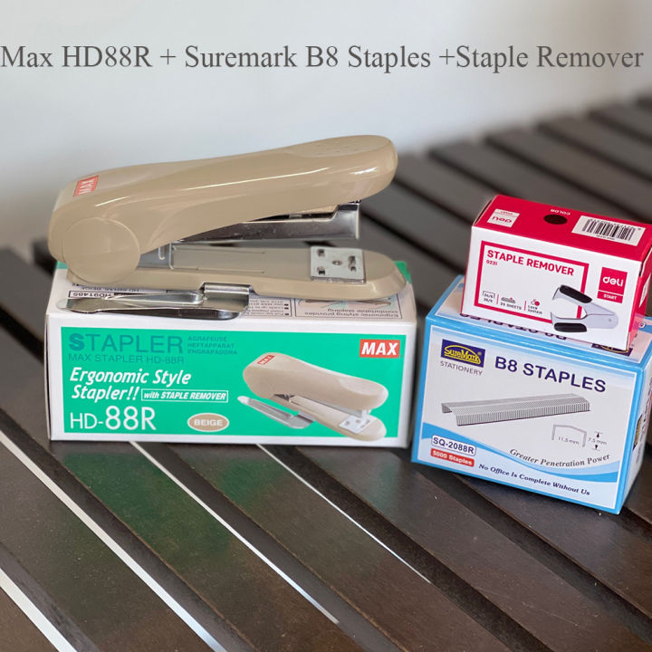 [Big Stapler Set] Stapler + Staples + Staple Remover | SM-B8-bullets ...