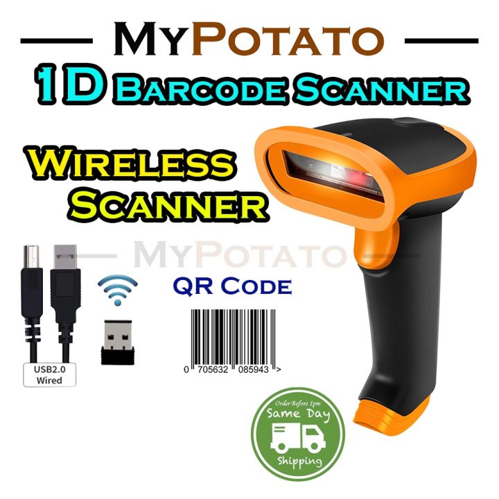 PTT Wireless Barcode Scanner Speed Barcode Scanner Tracking Waybill ...