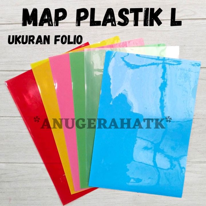 Map L Transparan / Map Plastik ukuran folio/f4 | Lazada Indonesia