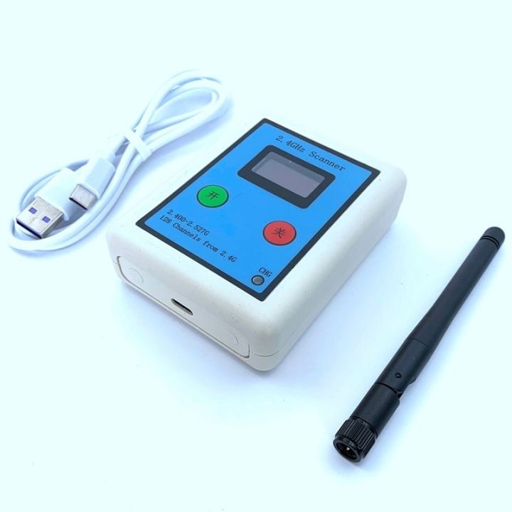 (BAPQ) 2.4G NRF24L01 Spectrum Analyzer Signal Source Scanner OLED ...