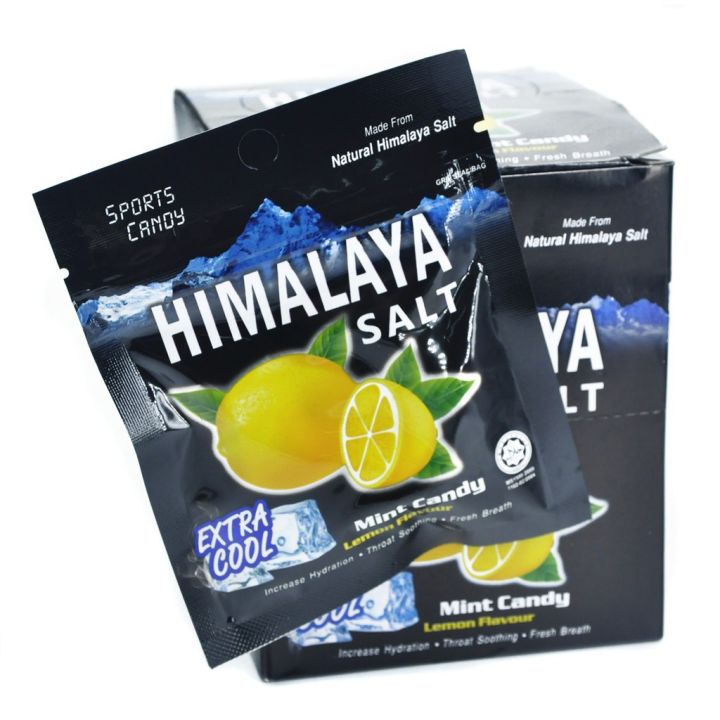 Himalaya Salt Sports Candy (Lemon / Ginger / Ambra) 12packs x 15gm | Lazada