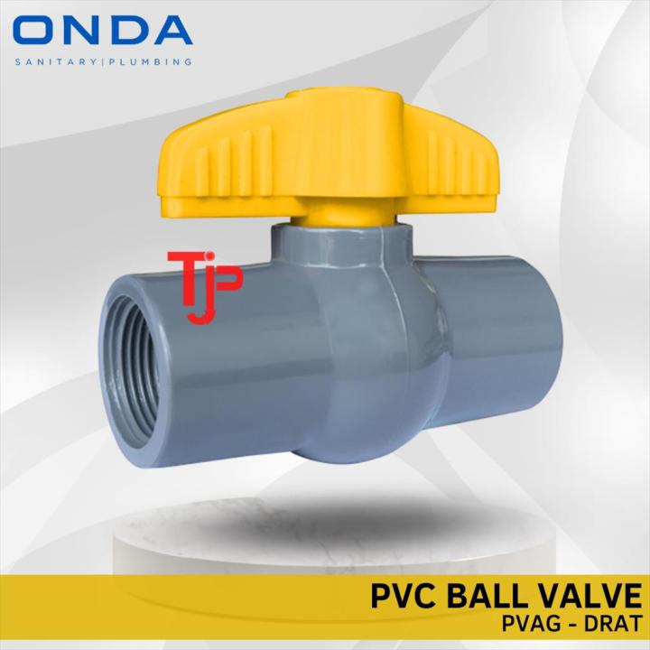 ONDA PVC BALL VALVE PVAG - DRAT 1/2" | Lazada Indonesia