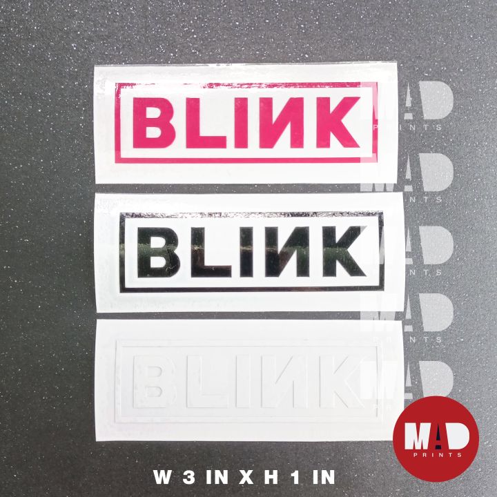 Blackpink BLINK Vinyl Decal Sticker | Lazada PH