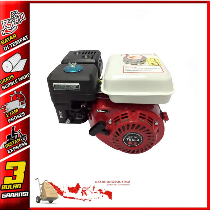 REDFOX RF160 Gasoline Engine 6.5 HP - Mesin Penggerak Bensin Serbaguna ...