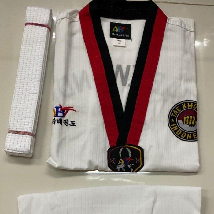 DOBOK PEMULA NEW AB POOM - 110cm | Lazada Indonesia