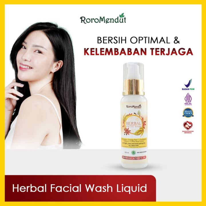 Roro Mendut Original Herbal Facial Wash Liquid | Lazada Indonesia