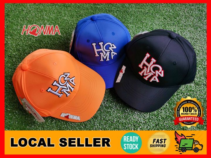 [READY STOCK] Golf Cap HONMA Hat Magnetic Ball Marker Branded Pro ...