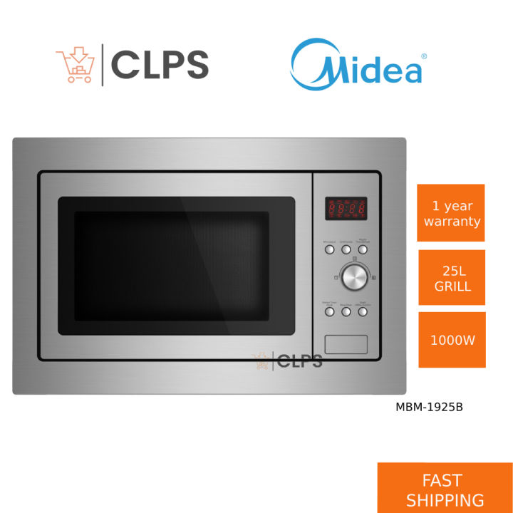 Midea MBM-1925B Built-in Microwave Oven | Lazada