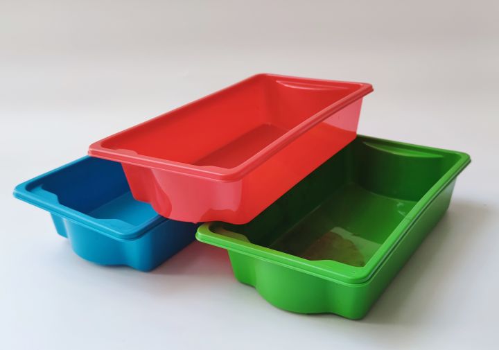 Plastic Stock Bin #1501 9.5" x 5" x 2" /Tip Box/Medicine/Serving ...