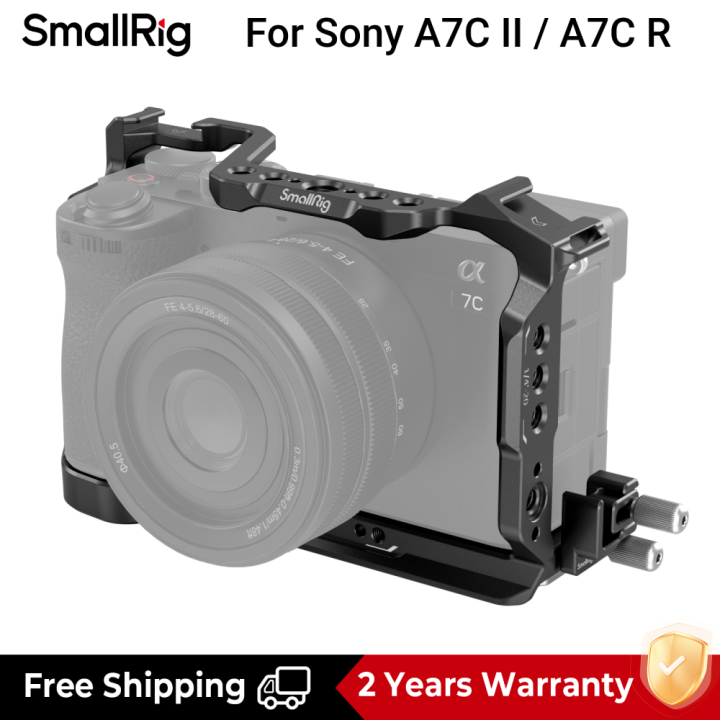 SmallRig A7C II Cage Kit with HDMI Cable Clamp Arca Swiss Quick-Release ...