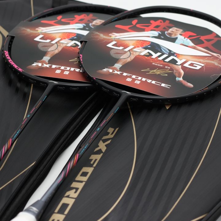 【motion】 Li Ning Badminton Racket AX80 AXFORCE 80 Carbon Fiber 2022 ...